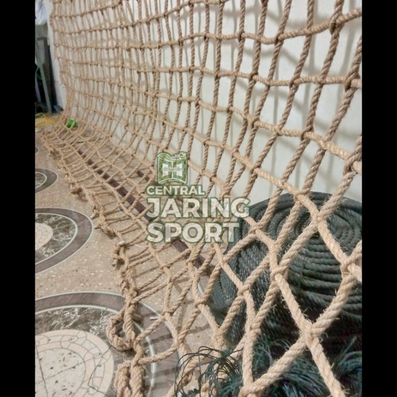 Jual jaring tali manila gurita 12mm jaring panjat jaring dekorasi ...