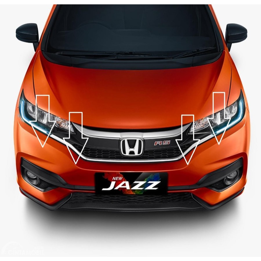 Jual bumper depan honda jazz gk5 facelift 2019 2020 2021 tipe rs ori | Shopee Indonesia