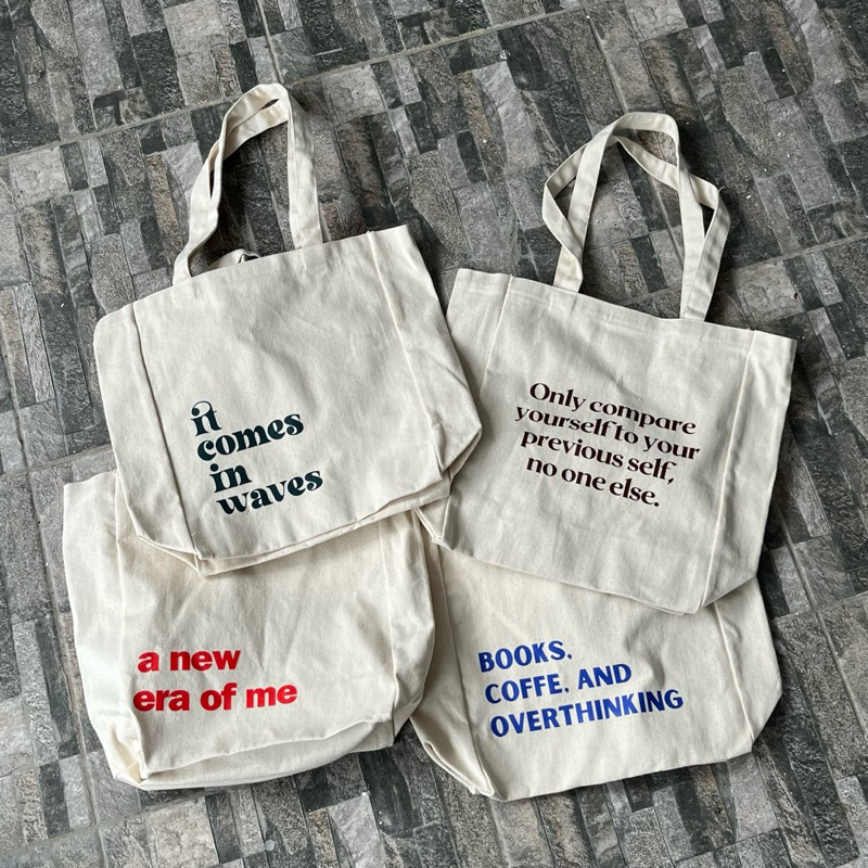 Jual Totebag Picydays Series Tas Pundak Tenteng Belanja Kuliah Sekolah ...