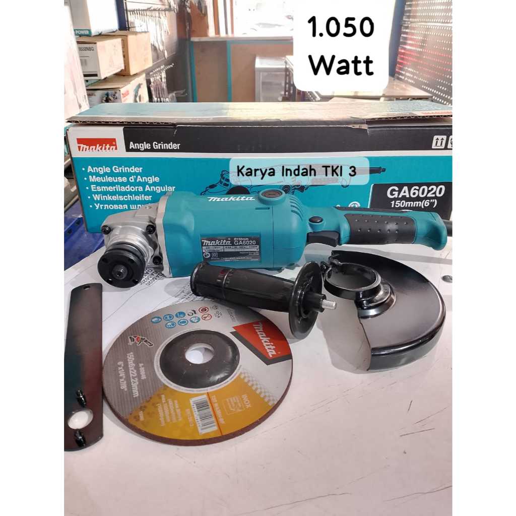 Jual Makita GA6020 SJS System Mesin Gerinda Gurinda Tangan Selep 6 Inch ...
