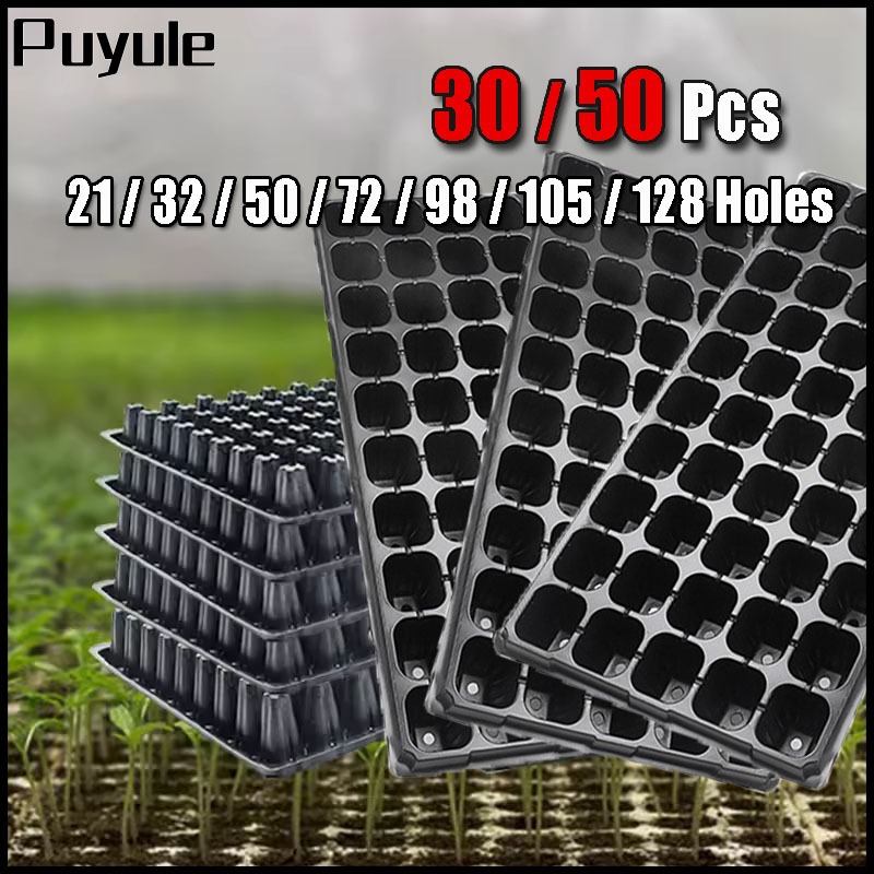 Jual 30pcs / 50pcs Pot Tray Semai Bibit Benih / Pot Bibit / Set ...