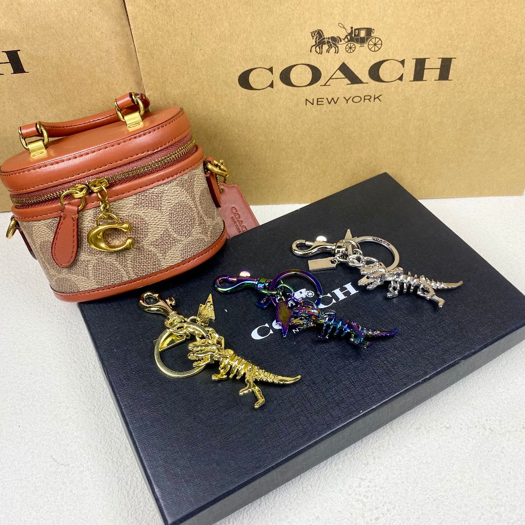Jual Bag charm coach Dinosaur Keychain Gantungan tas lucu aesthetic ...