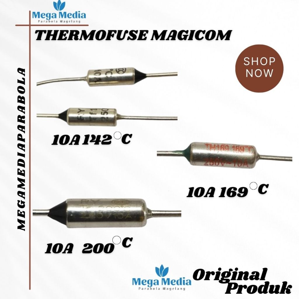 Jual Thermofuse Fuse 10A 250V Magic Com Rice Cooker Thermal Termofuse | Shopee Indonesia