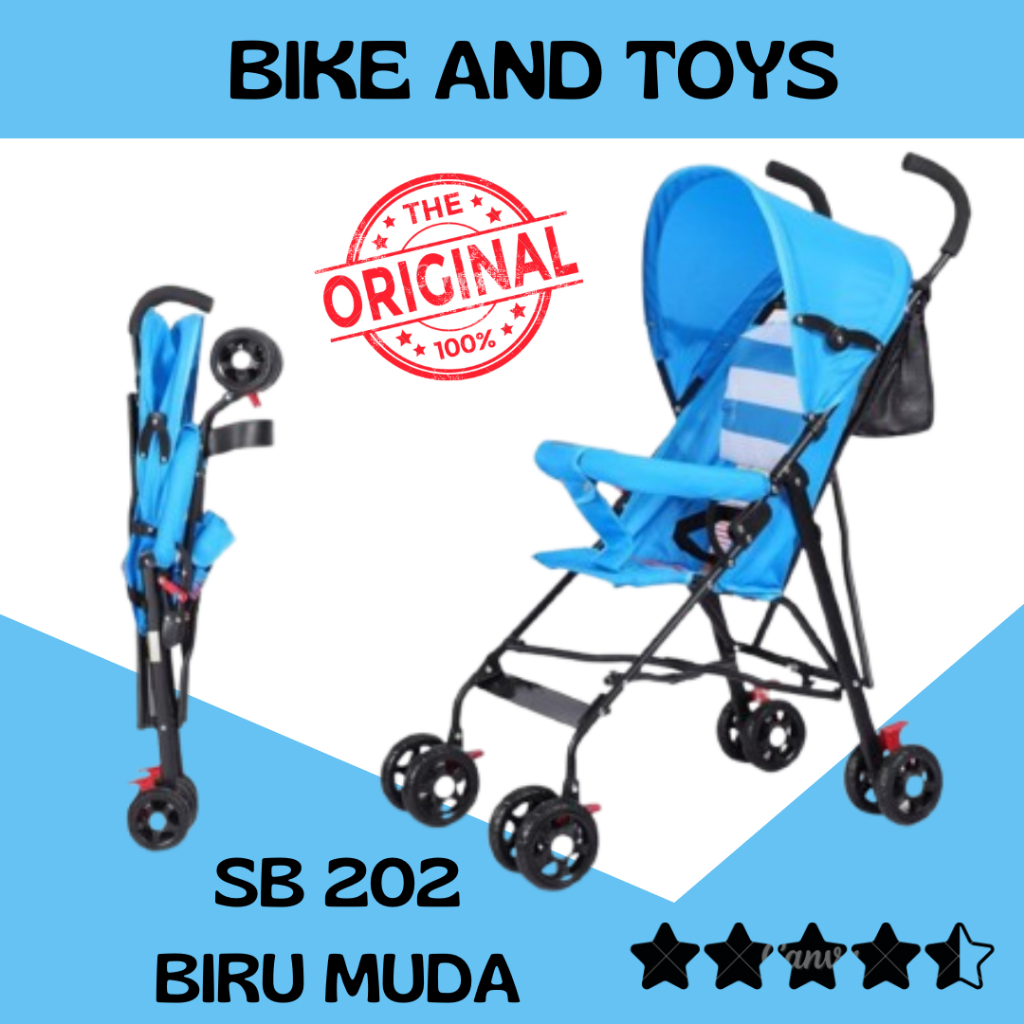 Jual KHUSUS KARGO - Baby Stroller Space Baby Pacific Original SB 202 | Shopee Indonesia