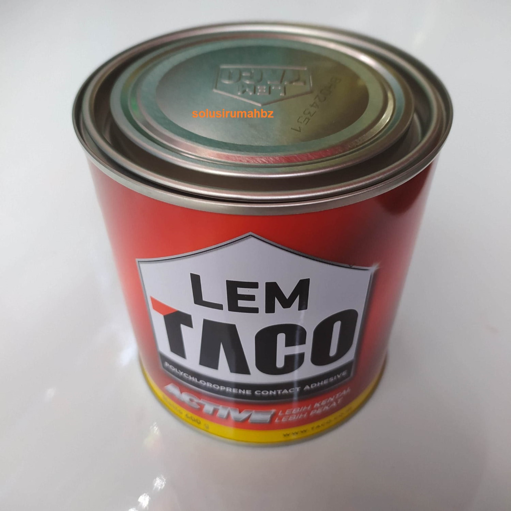 Jual Lem Kuning BERAT 600G KALENG 1L 600 GRAM 1 L Taco active merah 0 ...