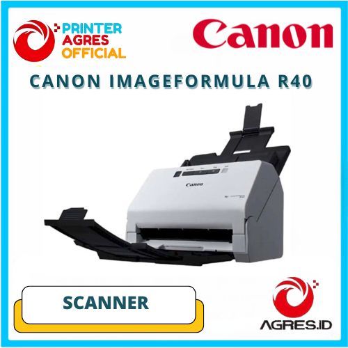 Jual CANON IMAGEFORMULA R40 SCANNER 40ppm A4 F4 Legal SCANNER DOKUMEN ...