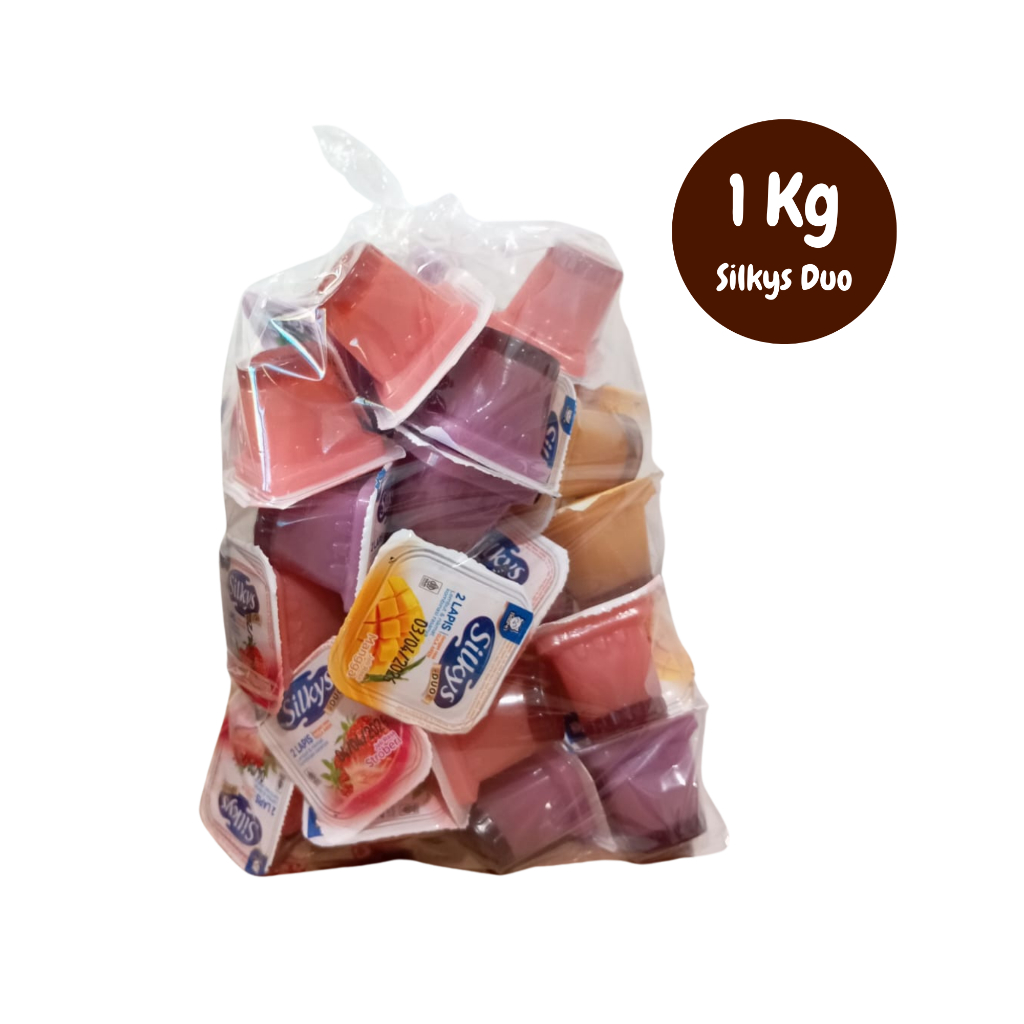 Jual Sidore Silkys Duo 1 Kg Pudding 2 Lapis MIx Rasa Blueberry ...