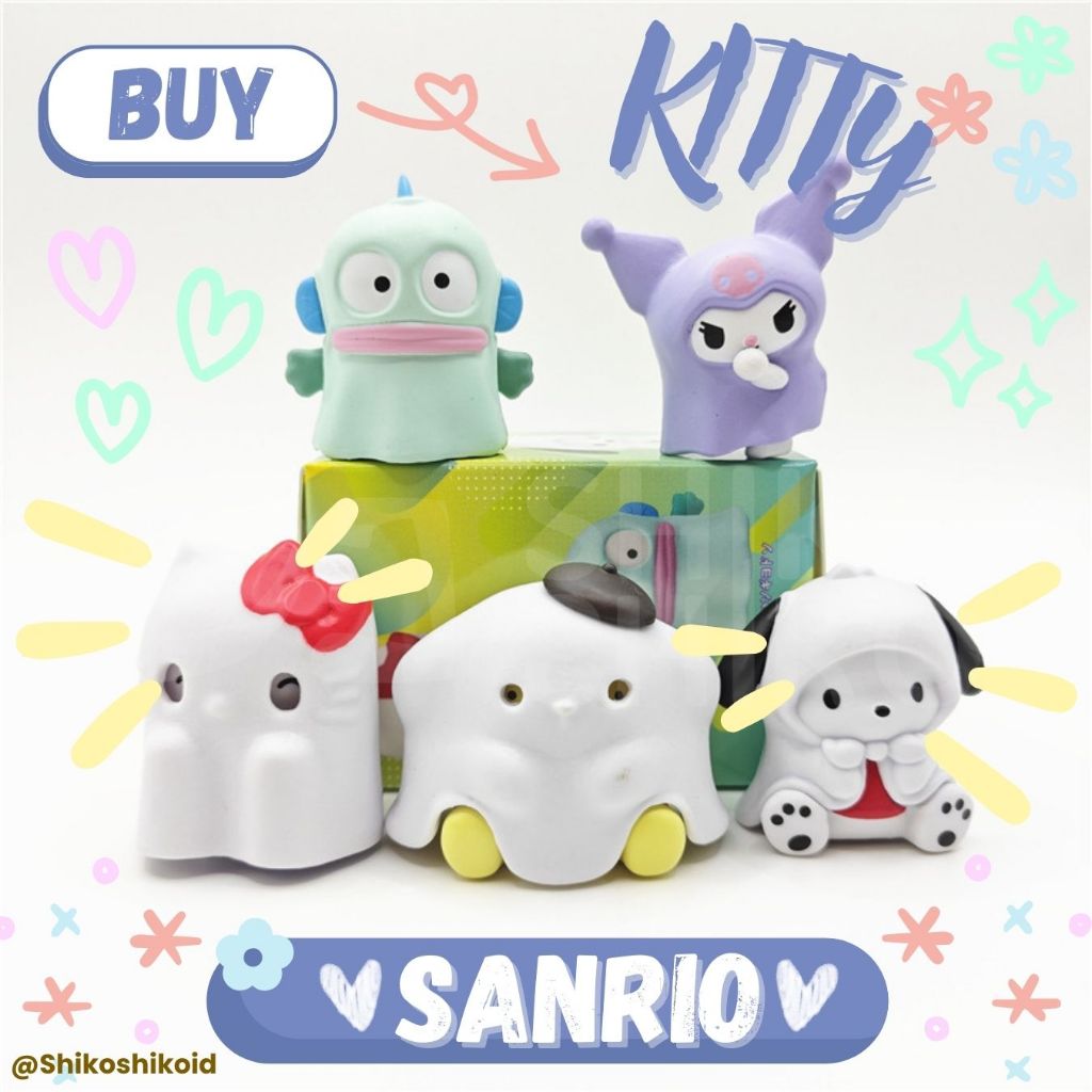 Jual BSNhag BlindBox Mysteri Box Sanrio Halloween Ghost 2 in 1 Kain ...