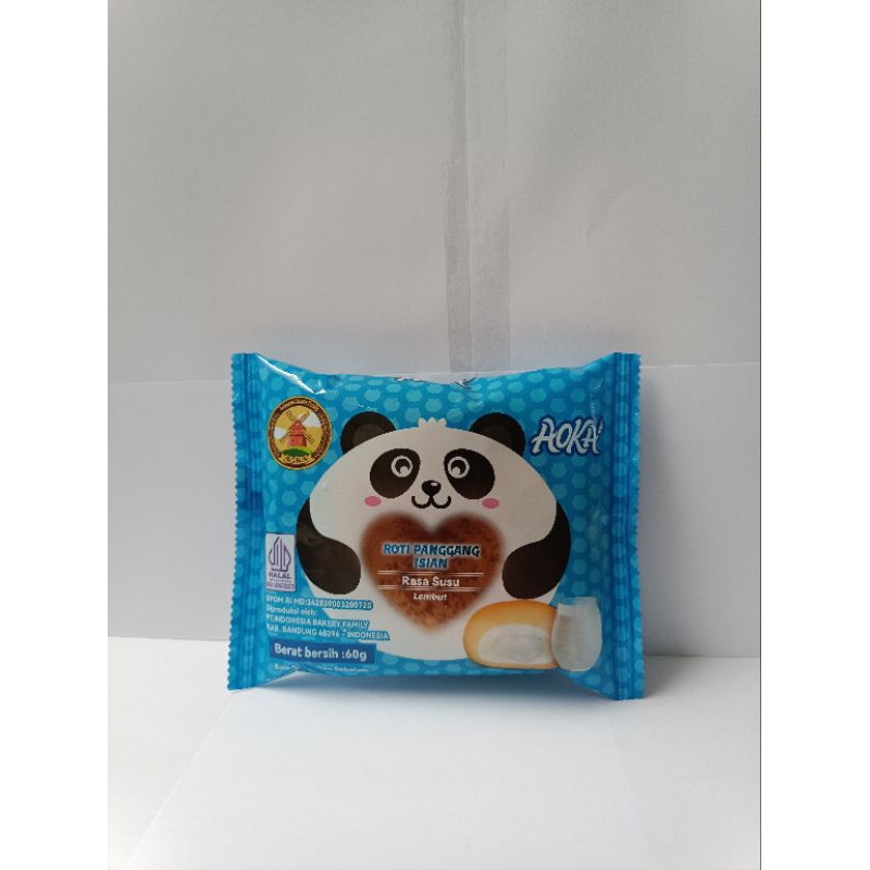 Jual Roti Aoka Panda Rasa susu | Shopee Indonesia