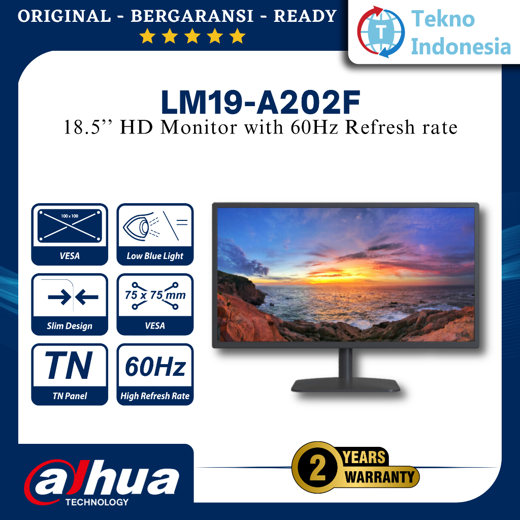 Jual Dahua Monitor 25 inch gaming monitor FHD Monitor LM22-A200Y 21.45'' inch FHD Monitor LM24 ...