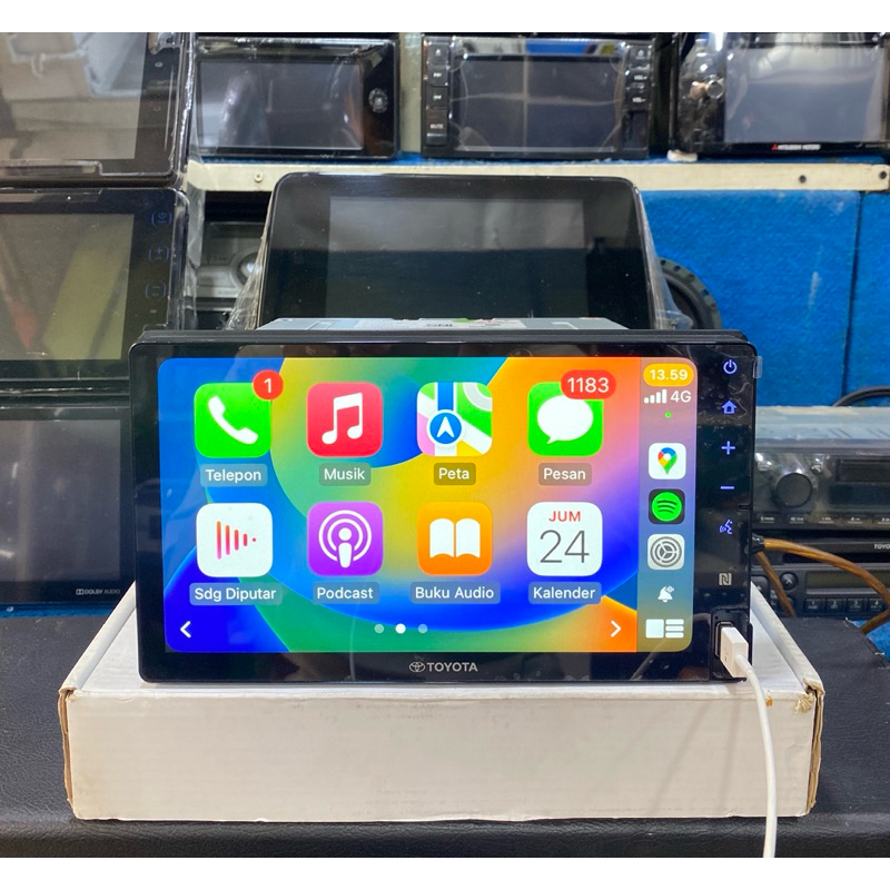 Jual Head Unit Original Toyota Innova Reborn Venturer / Fortuner 2022 ...