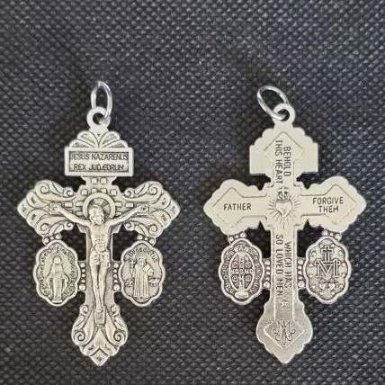 Jual Liontin salib 3-Way Pardon Indulgence Crucifix (Salib Pengampunan ...