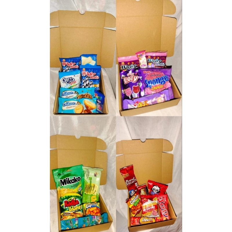 Jual Hampers Snack Ulang Tahun / Paket Snack / Gift Box / Hadiah Wisuda ...
