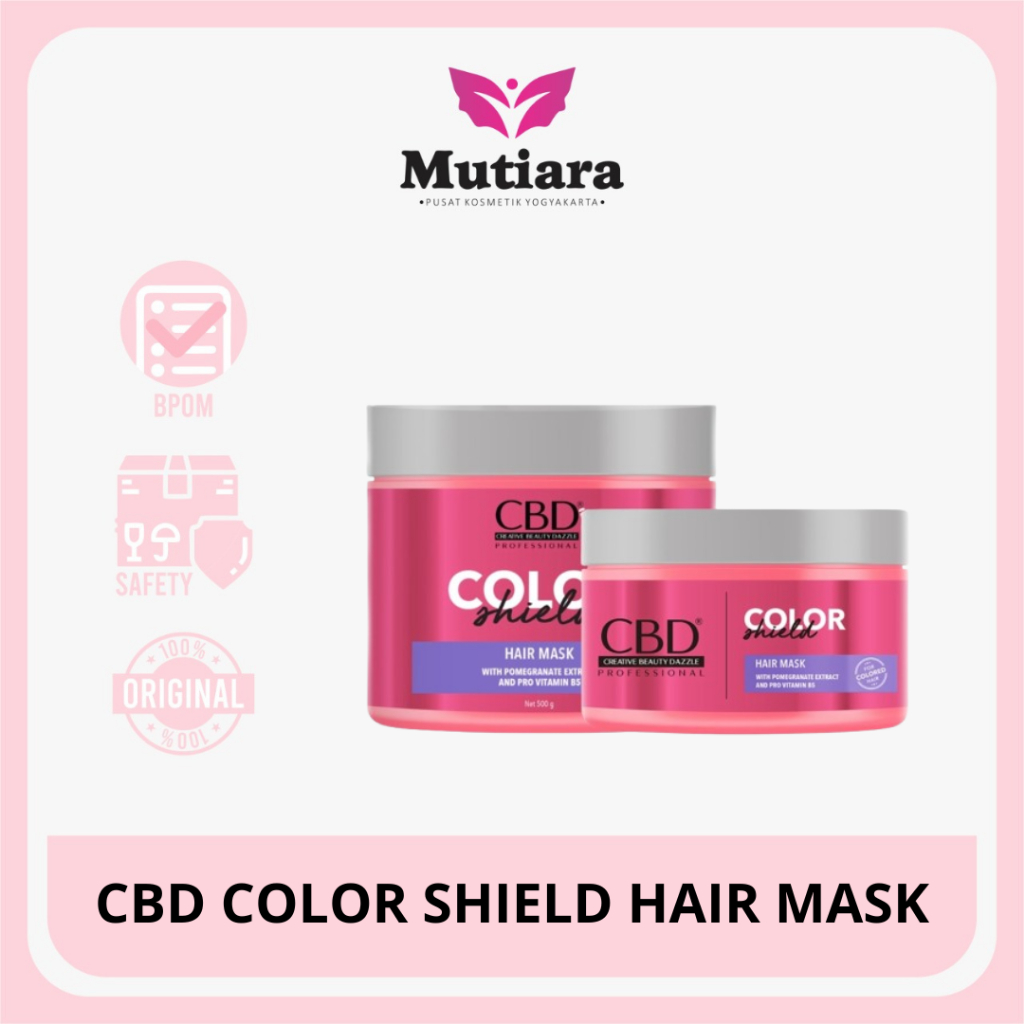 Jual CBD COLOR SHIELD HAIR MASK POMEGRANATE | Shopee Indonesia