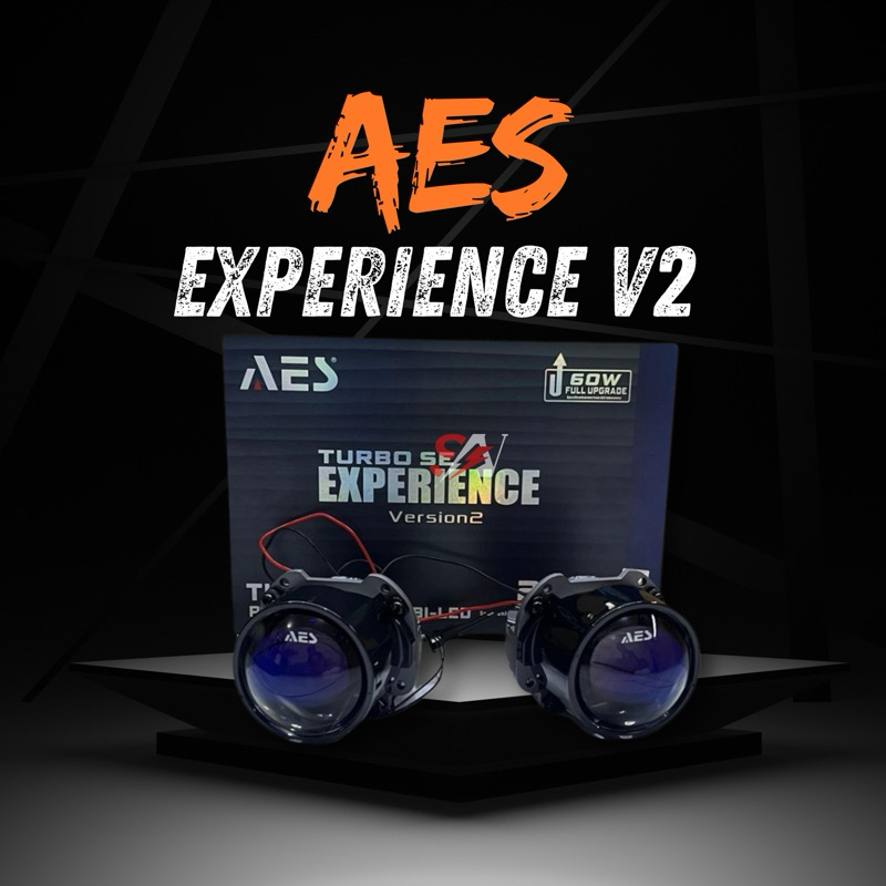 Jual AES BILED LASER PROJECTOR AES TURBO SE EXPERIENCE V2 2.5INC ...