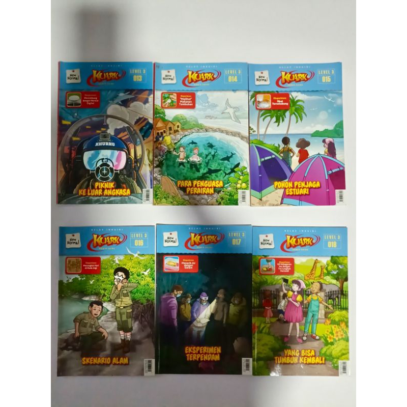 Jual Buku Kuark level 3 new normal majalah sains olympiade anak sekolah ...