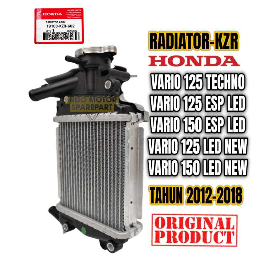 Jual RADIATOR VARIO 125 TECHNO VARIO 125 LED VARIO 150 LED HONDA ASLI ...