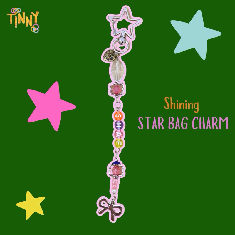 Jual Shining Star Bag Charm | Keychain | Gantungan Tas | Gantungan ...