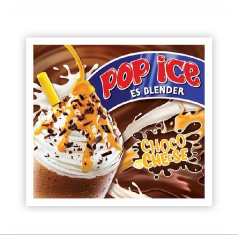 Jual POP ICE CHOCO CHEESE 25 GR(10 PCS) | Shopee Indonesia