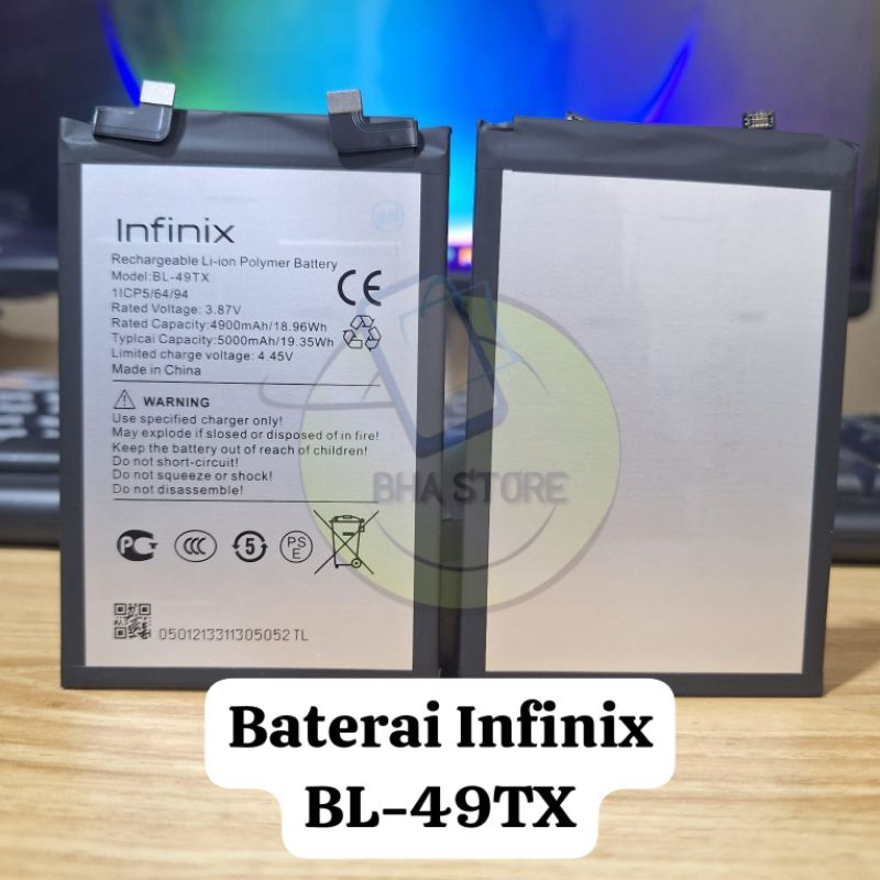 Jual Baterai Battery Infinix Note 30 X6833B BL-49TX Original | Shopee ...