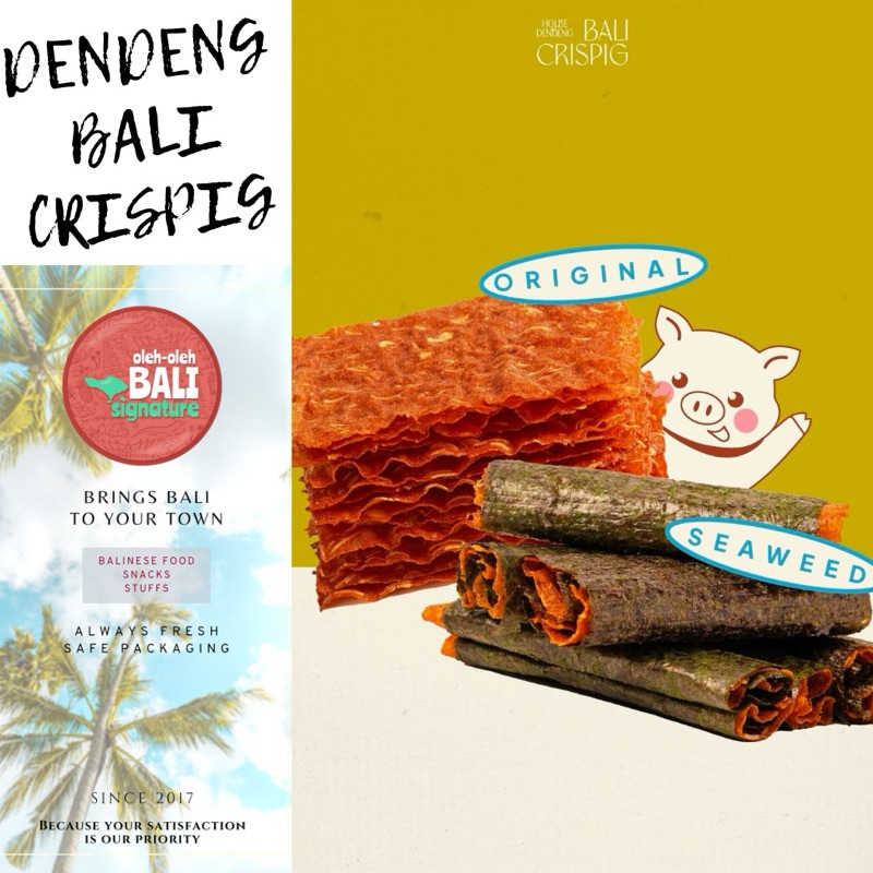 Jual Dendeng BALI CRISPIG (Original/Seaweed) | Shopee Indonesia
