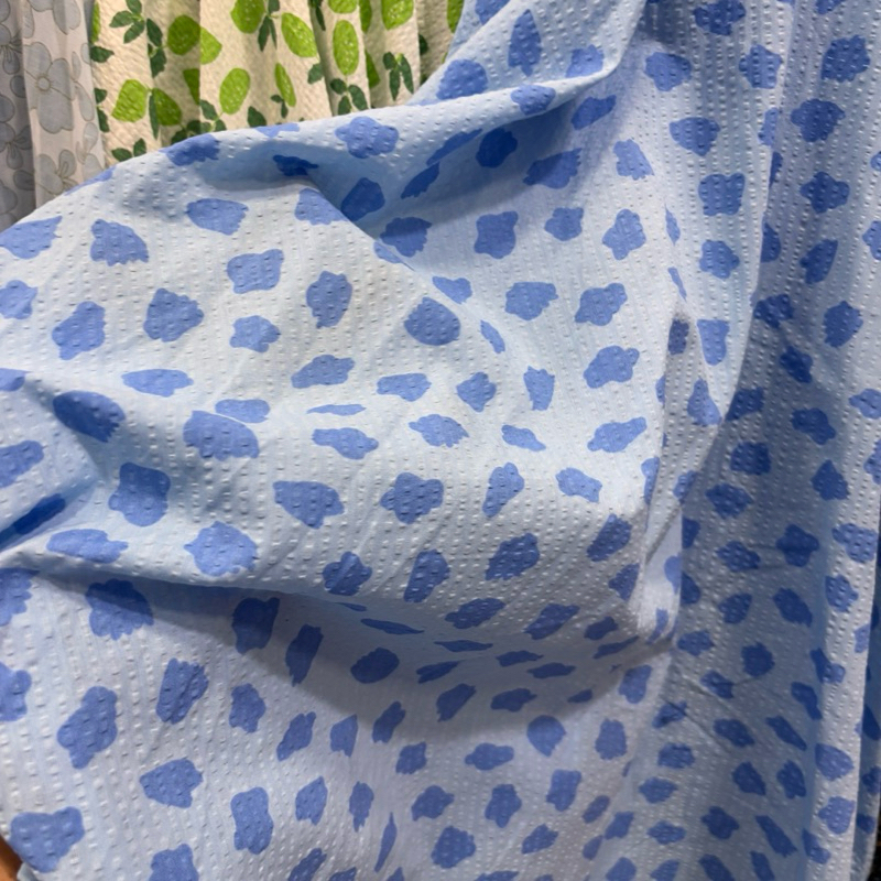 Jual kain katun Paris Embos premium - kain katun motif - kain bahan ...