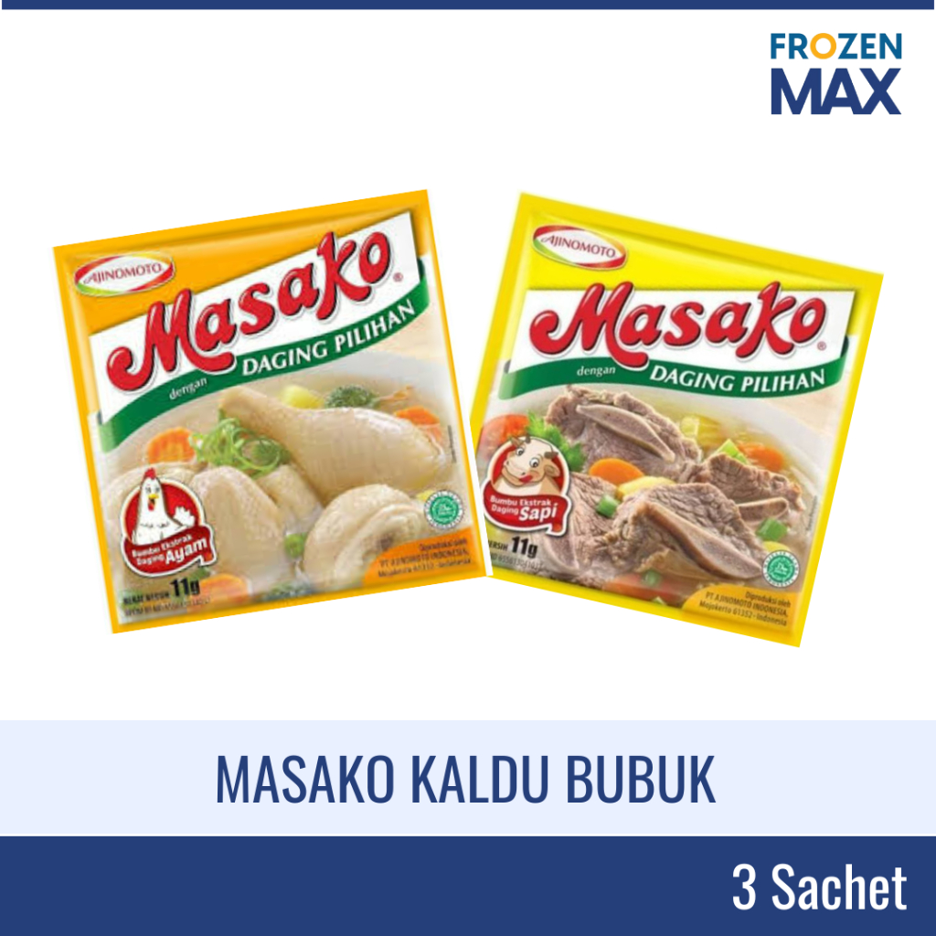 Jual Masako Kaldu Bubuk | Masako Ayam | Masako Sapi | Masako Sachet ...