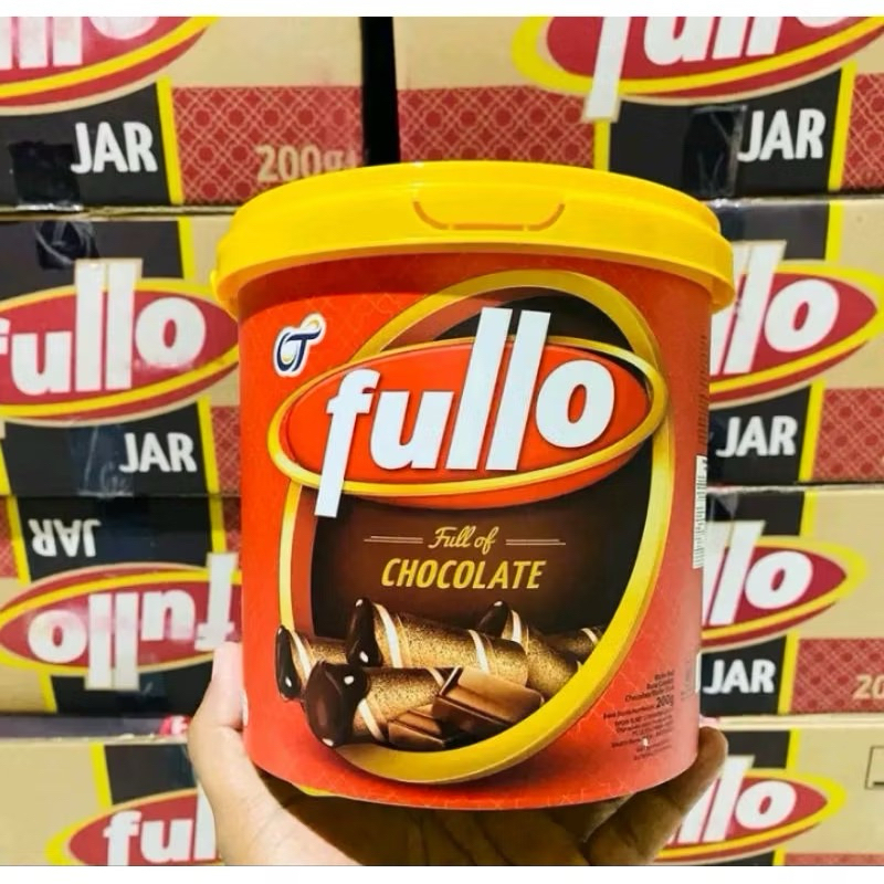 Jual Fullo Wafer Jar Timba Ember Jajanan Lebaran Coklat Vanilla ...