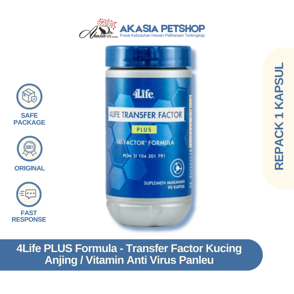 Jual 411f3 PLUS Formula - Transfer Factor Kucing Anjing / Vitamin Anti ...