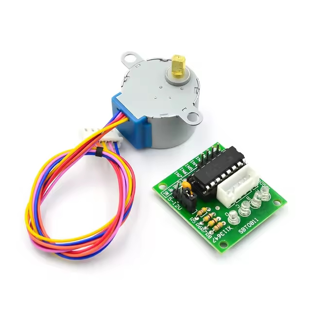 Jual 28BYJ-48 5V 4 Phase DC Gear Stepper Motor + ULN2003 Driver Board ...