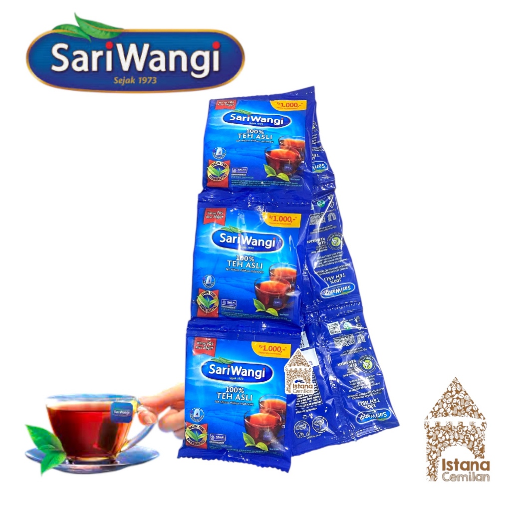 Jual Sariwangi Teh Asli Celup Renceng (isi 6 sachet) | Shopee Indonesia