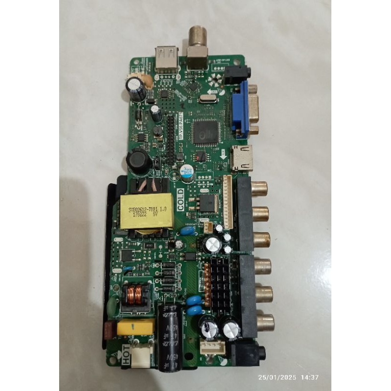 Jual MB MOBO MAINBOARD MODULE MESIN TV AKARI LE-25B88 (MB AI25 ...
