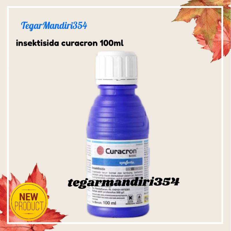 Jual Insektisida curacron 100ml Racun hama ulat kutu kutuan Curacron ...