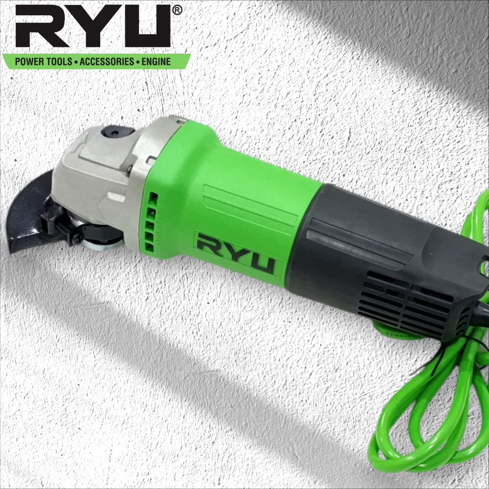 Jual Gerinda RYU RSG 100-3 Mesin Gerinda Tangan Listrik 4 inch Angel Grinder 4" Gurinda Grenda ...