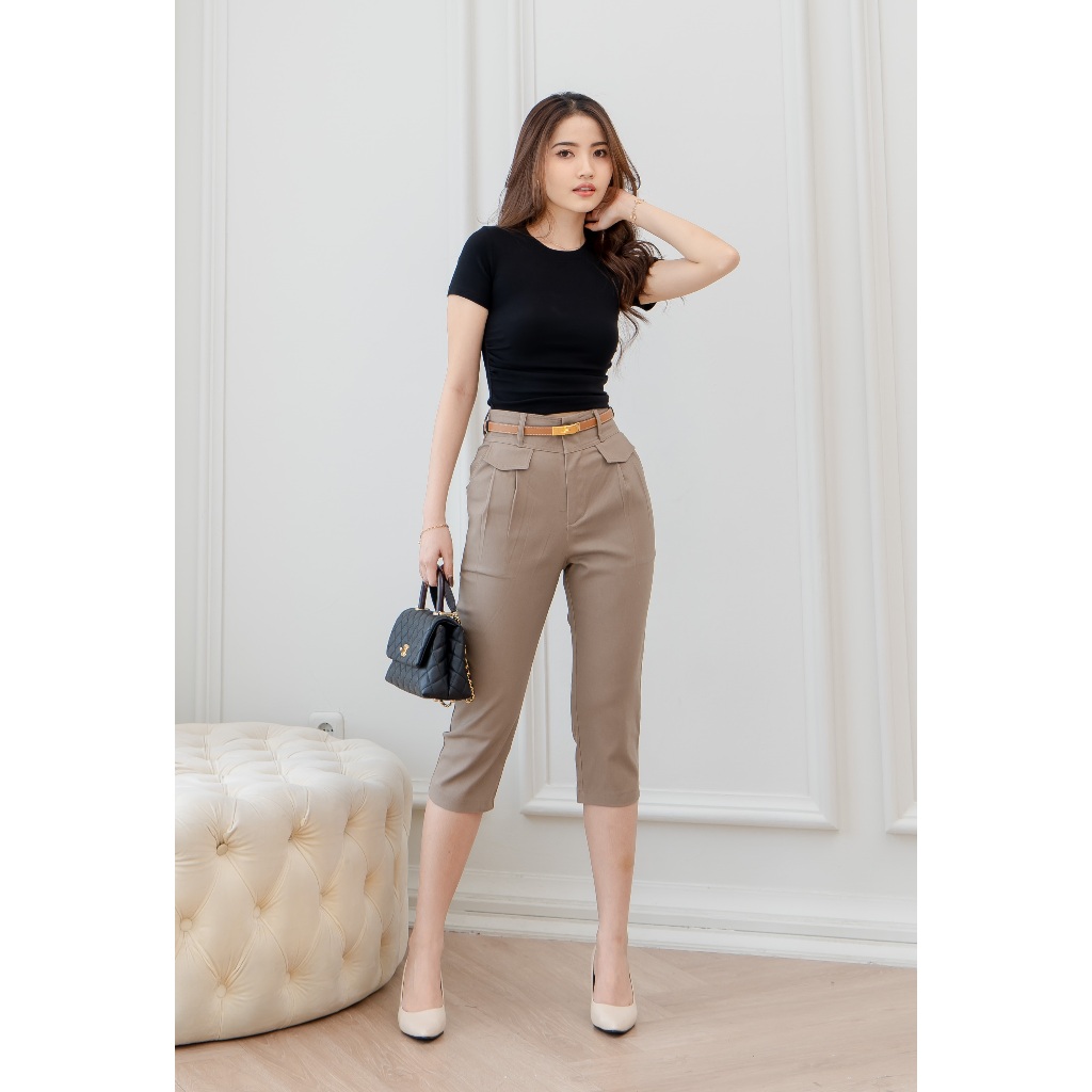 Jual Joyce Pants Highwaist Skinny Pants HW Pants Celana Wanita | Shopee Indonesia
