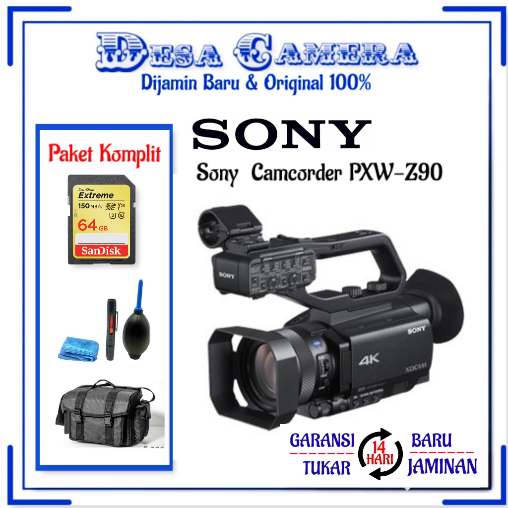 Jual Handycam Sony Camcorder PXW-Z90 / Sony PXW Z90T | Shopee Indonesia