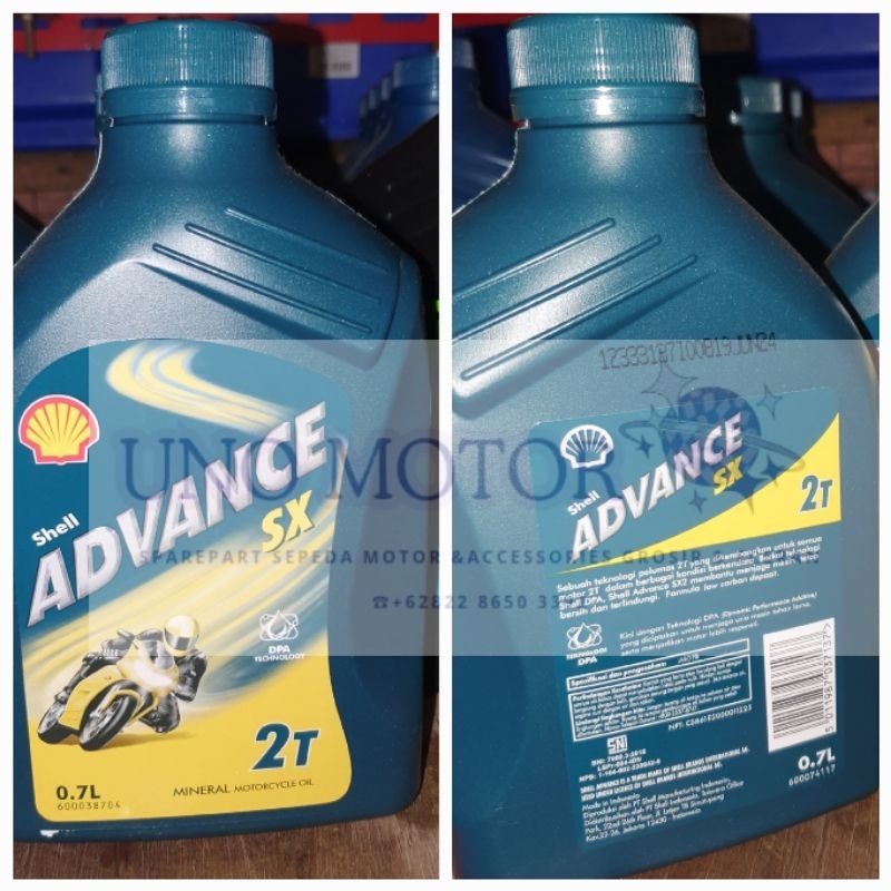 Jual Shell Advance SX 2T Oli samping 0.7 Liter | Shopee Indonesia