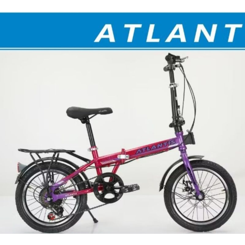 Jual SEPEDA LIPAT 20 ATLANTIS OPERAN REM CAKRAM 7 SPEED | Shopee Indonesia