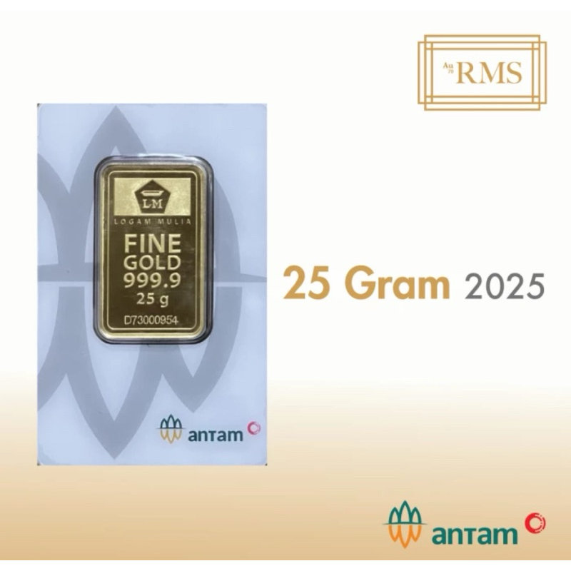 Jual Emas antam logam mulia 25 gram | Shopee Indonesia