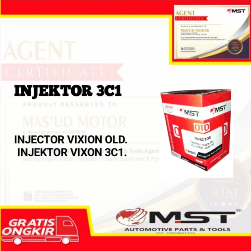 Jual INJEKTOR INJECTOR VIXION LAMA OLD. INJEKTOR VIXON 3C1. | Shopee ...