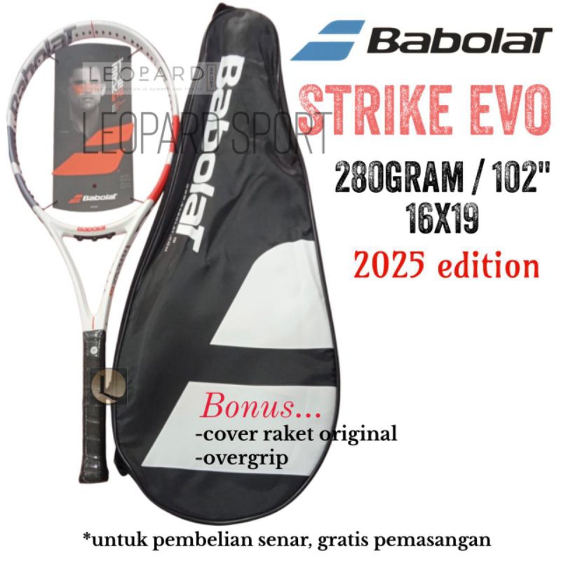 Jual Raket Tenis Babolat STRIKE EVO 102" 280g Edition 2025 / Tennis ...