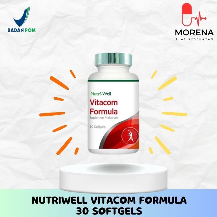 Jual Nutriwell Vitacom Formula 30 Softgel | Shopee Indonesia