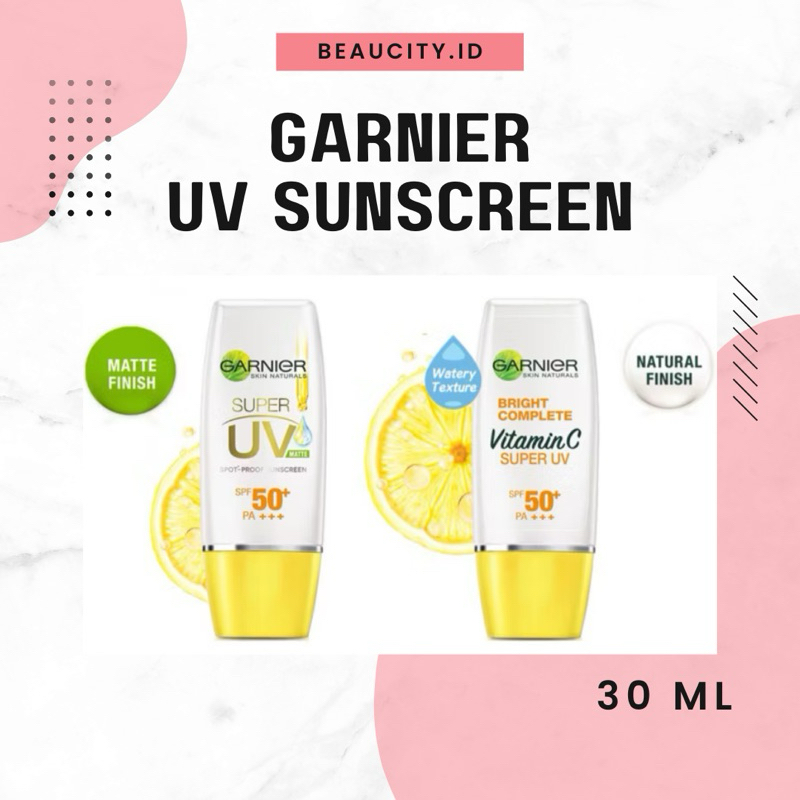 Jual GARNIER UV Sunscreen SPF50+ Matte & Natural Finish 30ml | Shopee ...