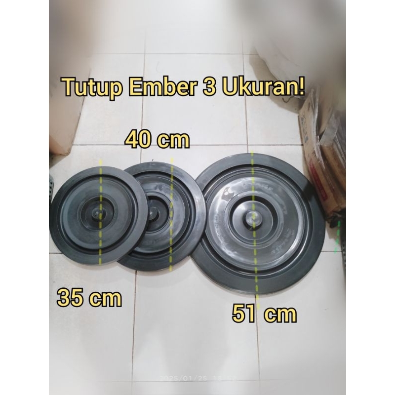 Jual Tutup Ember Bahan Plastik 3 Ukuran - Tutup Ember Bulat Bahan ...