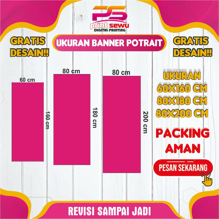 Jual CETAK BANNER/SPANDUK POTRAIT | CETAK BANNER/SPANDUK VERSI 2 ...