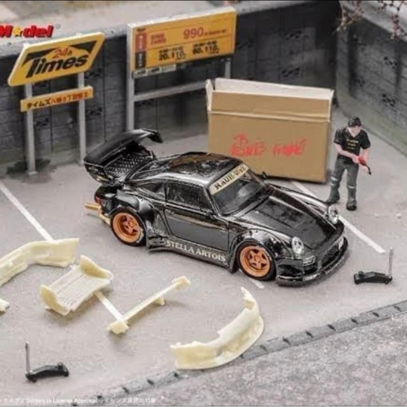 Jual Figure Akira Nakai Star Model Porsche RWB stella arstois Mini ...