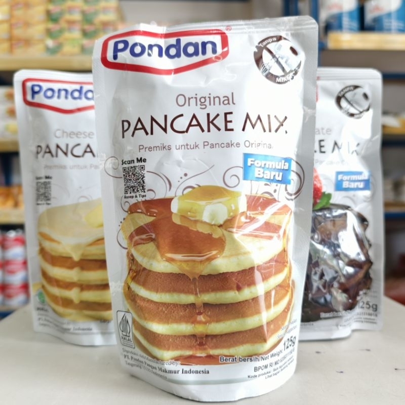 Jual Pondan Pancake Original Pouch / Pancake Keju Pouch / Pancake ...