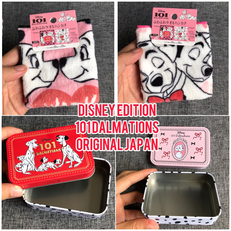 Jual disney edition 101 dalmatians kalend hand towel hair turban rubber ...