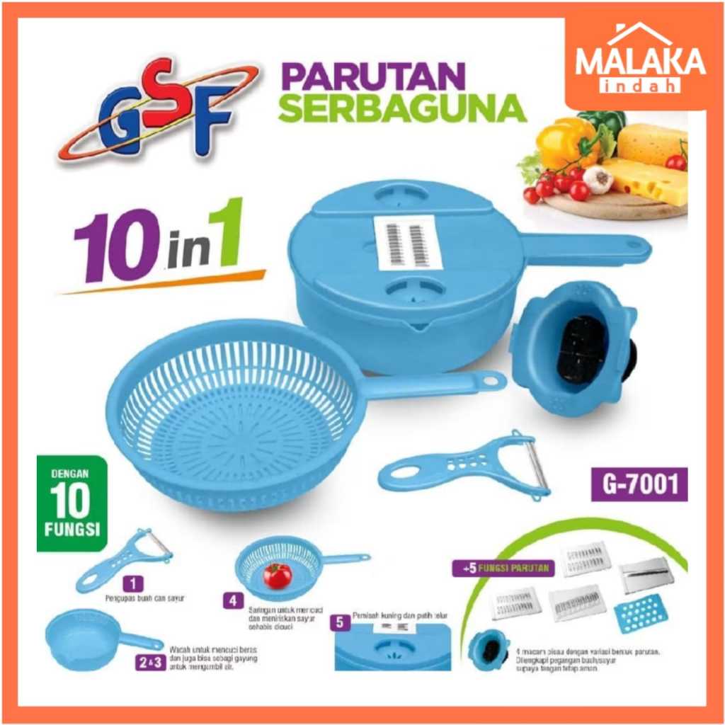 Jual ALAT PARUT SET SERBAGUNA BASKOM PEMOTONG SAYUR, BUAH, KENTANG ...