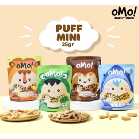 Jual OMO puff snack Sweet Bites Snack Sehat Omo crunchies | Shopee ...